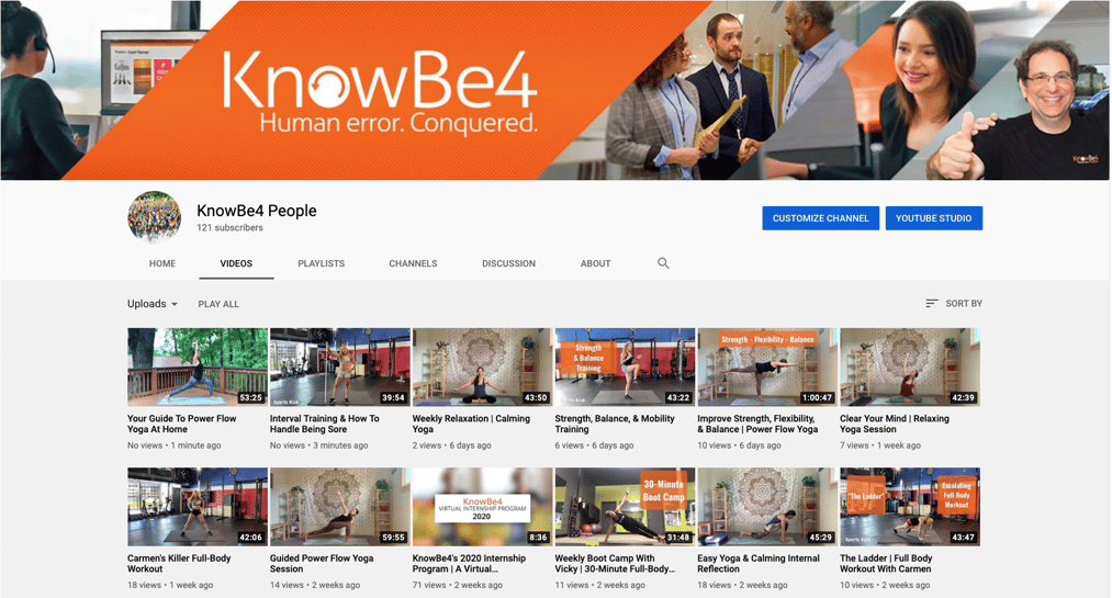 Virtual Fun At KnowBe4