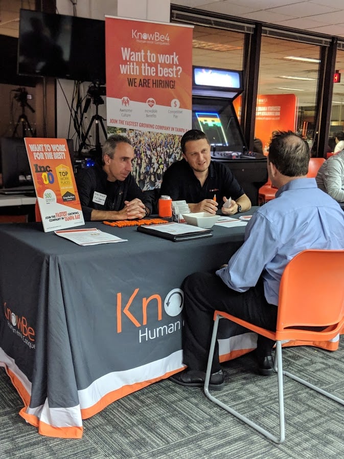 KnowBe4 Hosts HackerX!