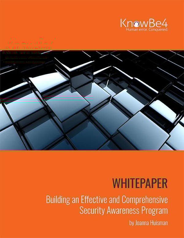 KnowBe4 Releases “Building an Effective and Comprehensive Security ...