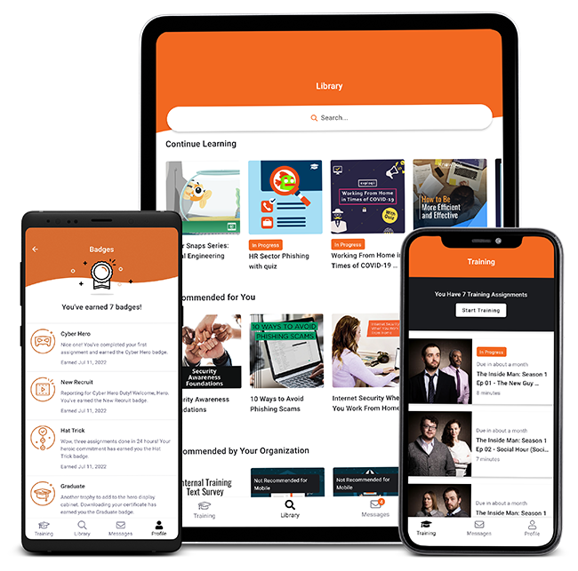 Mobile Learner App | KnowBe4