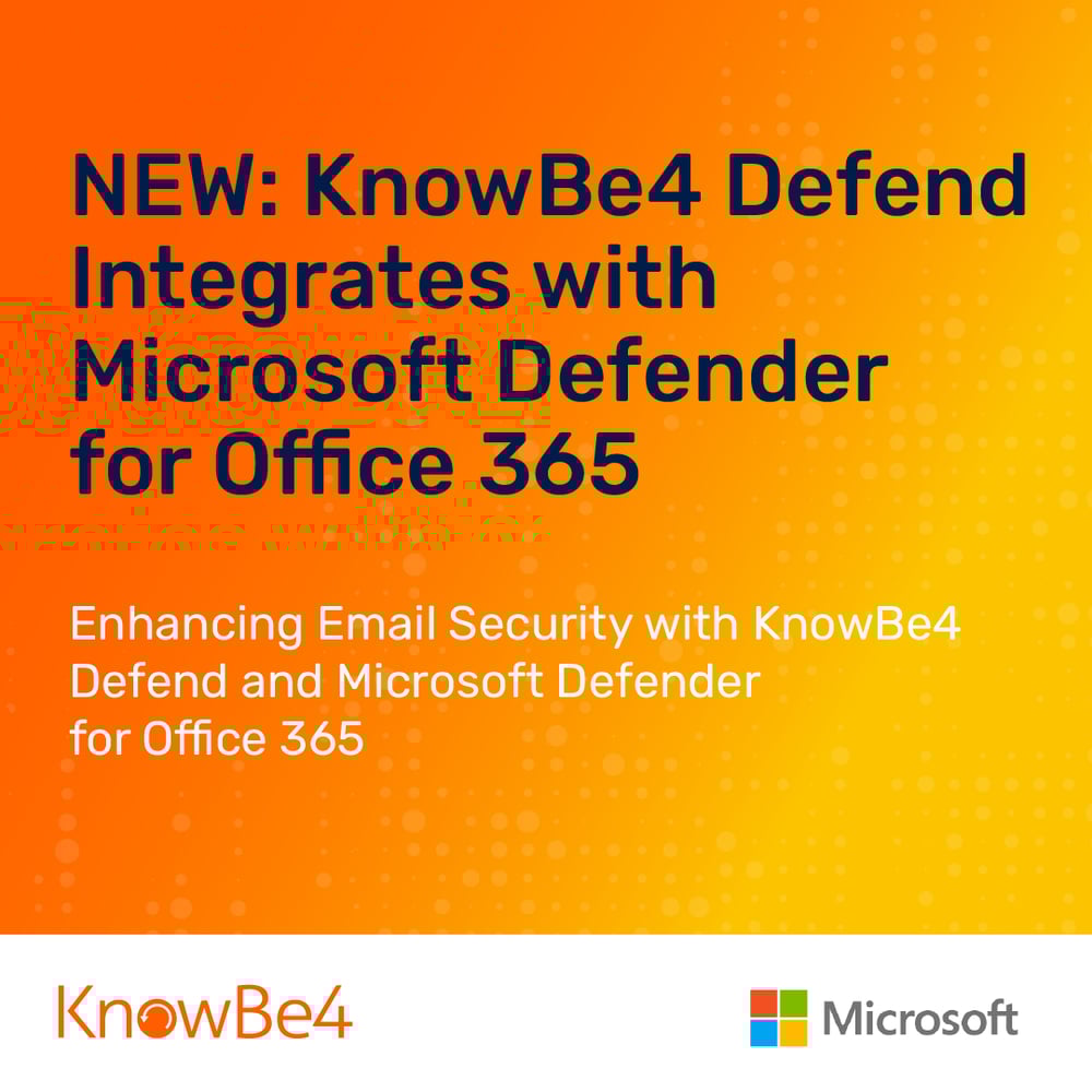 KnowBe4 Collaborates With Microsoft to Strengthen Email Security ...