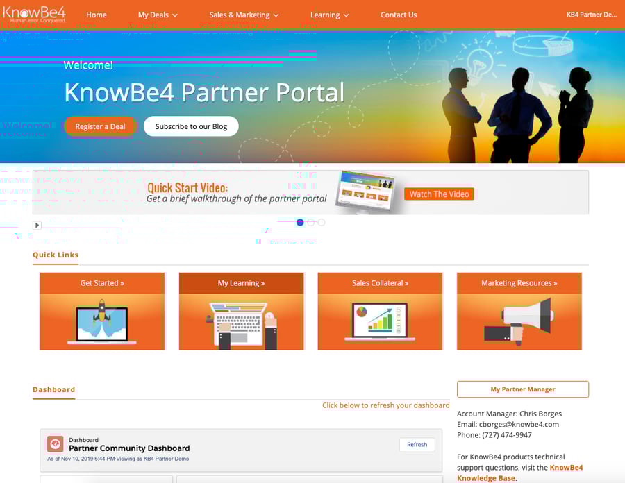 KnowBe4 Launches New Partner Program and Portal to Better Enable ...