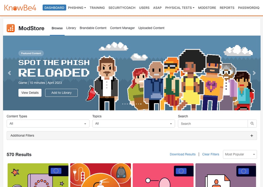 セキュリティ意識向上トレーニングのデモをリクエスト | KnowBe4