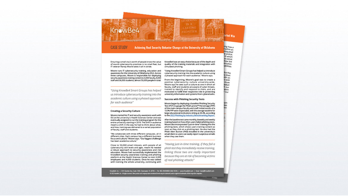 KnowBe4 Student Edition | KnowBe4