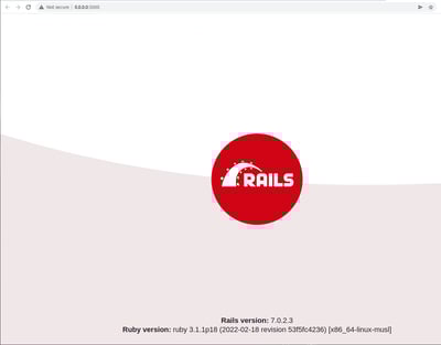 Rails + PostgreSQL + Docker