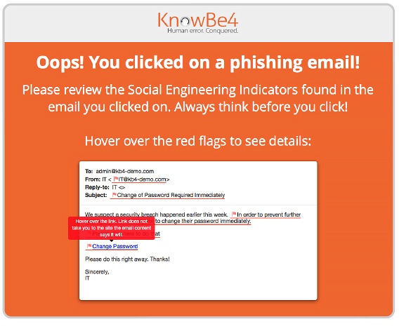 KnowBe4 Introduces New “Social Engineering Indicators” Training Method