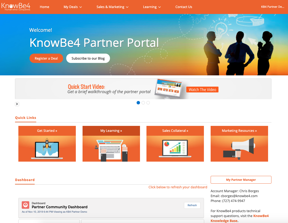KnowBe4 Launches New Partner Program and Portal to Better Enable ...