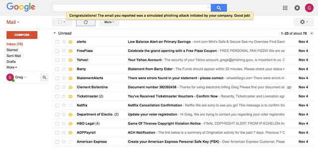 KnowBe4 Announces Free Phish Alert for G Suite