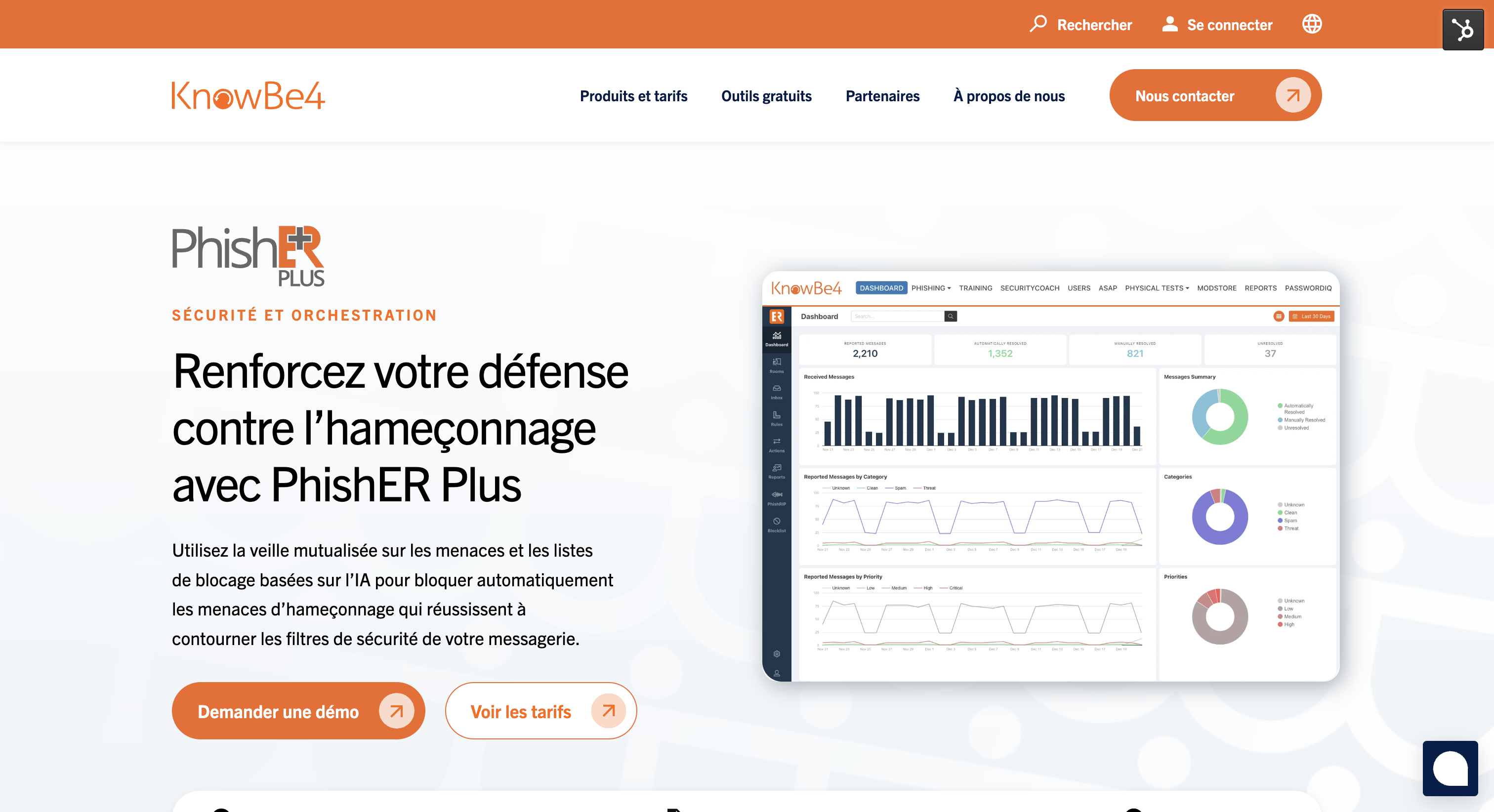 PhishER Plus | Fonctionnement | KnowBe4