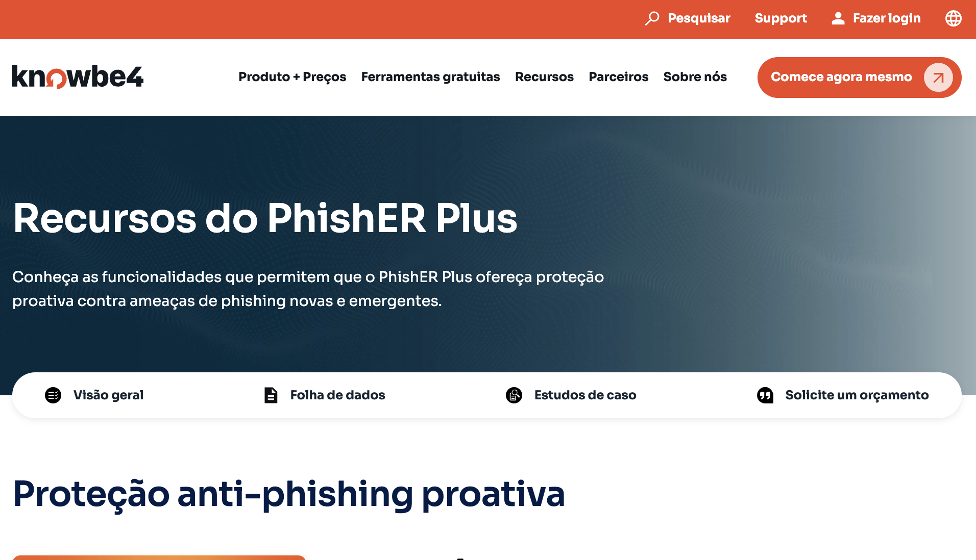 Recursos do PhishER Plus | KnowBe4