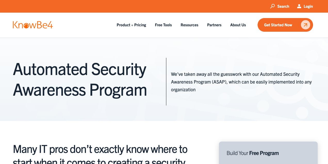 Automated Security Awareness Program | KnowBe4