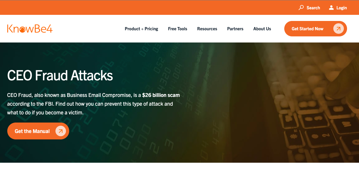 CEO Fraud Attacks | KnowBe4