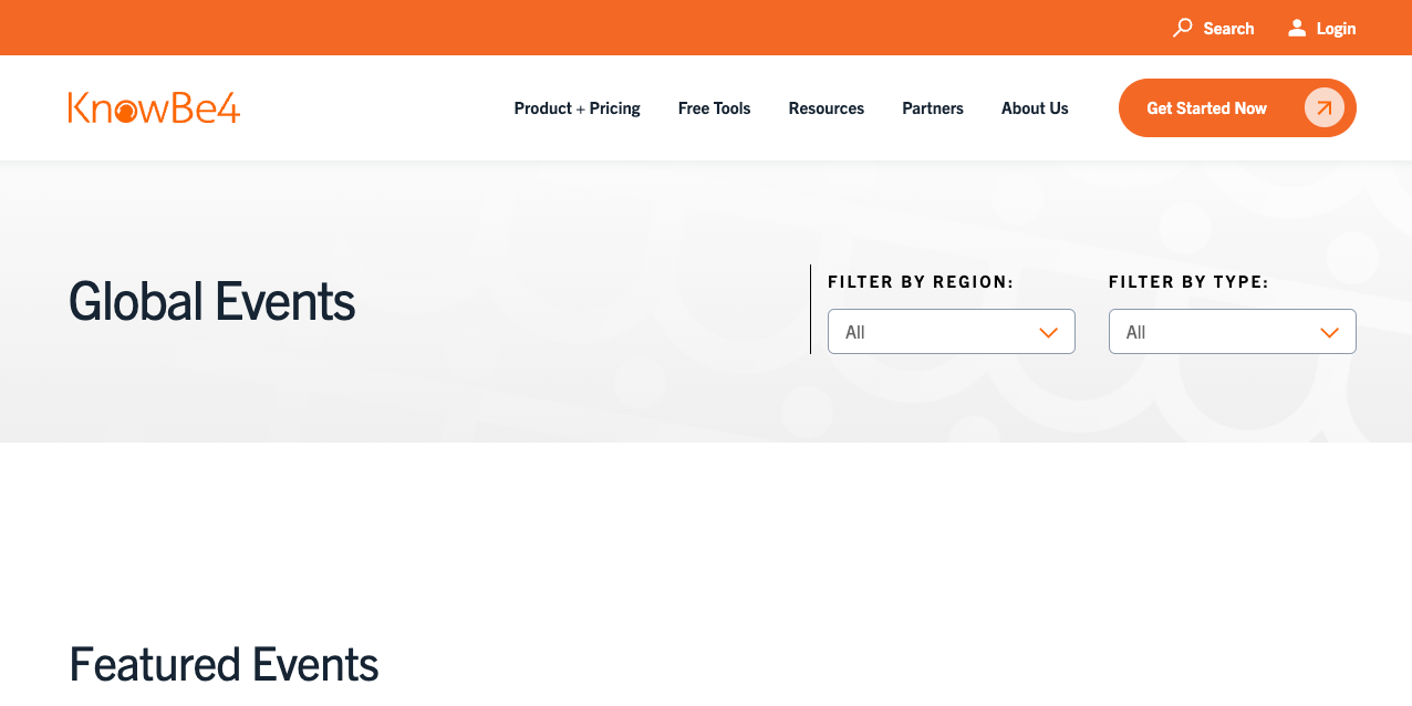 Global Events | KnowBe4