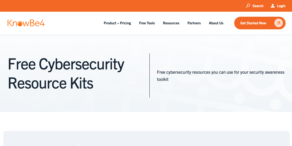 Free Cybersecurity Resource Kits | KnowBe4