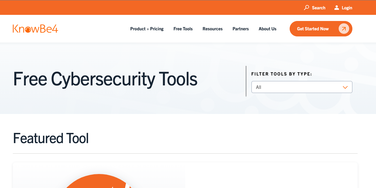 Free Cybersecurity Tools | KnowBe4