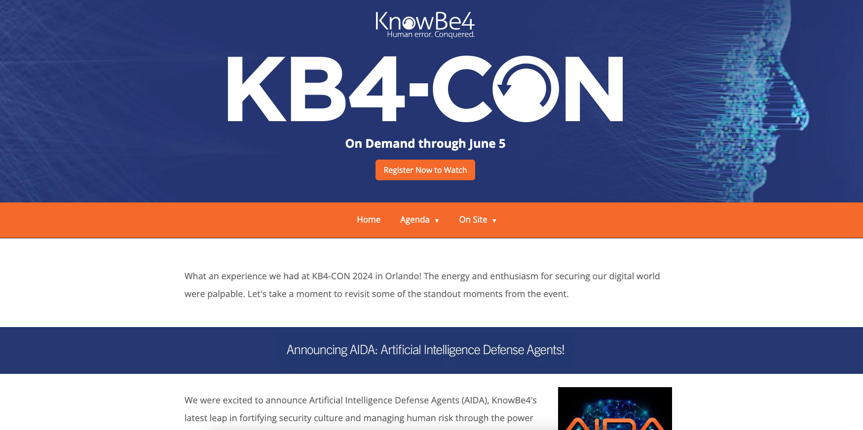 KB4-CON | KnowBe4