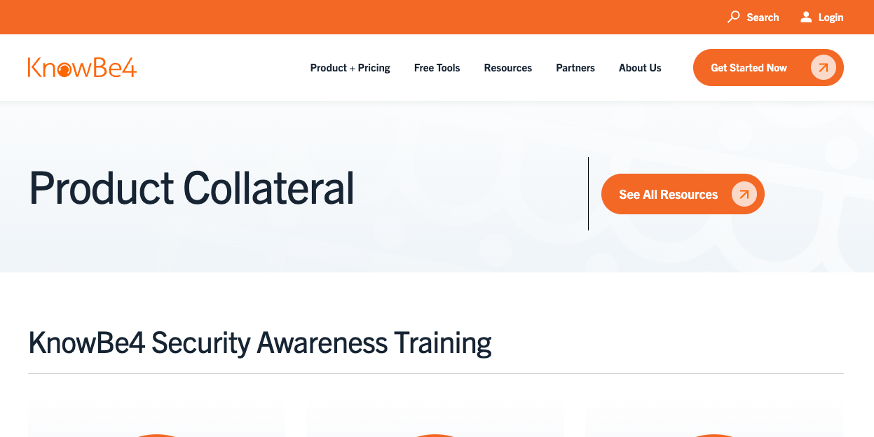 Product Collateral | KnowBe4